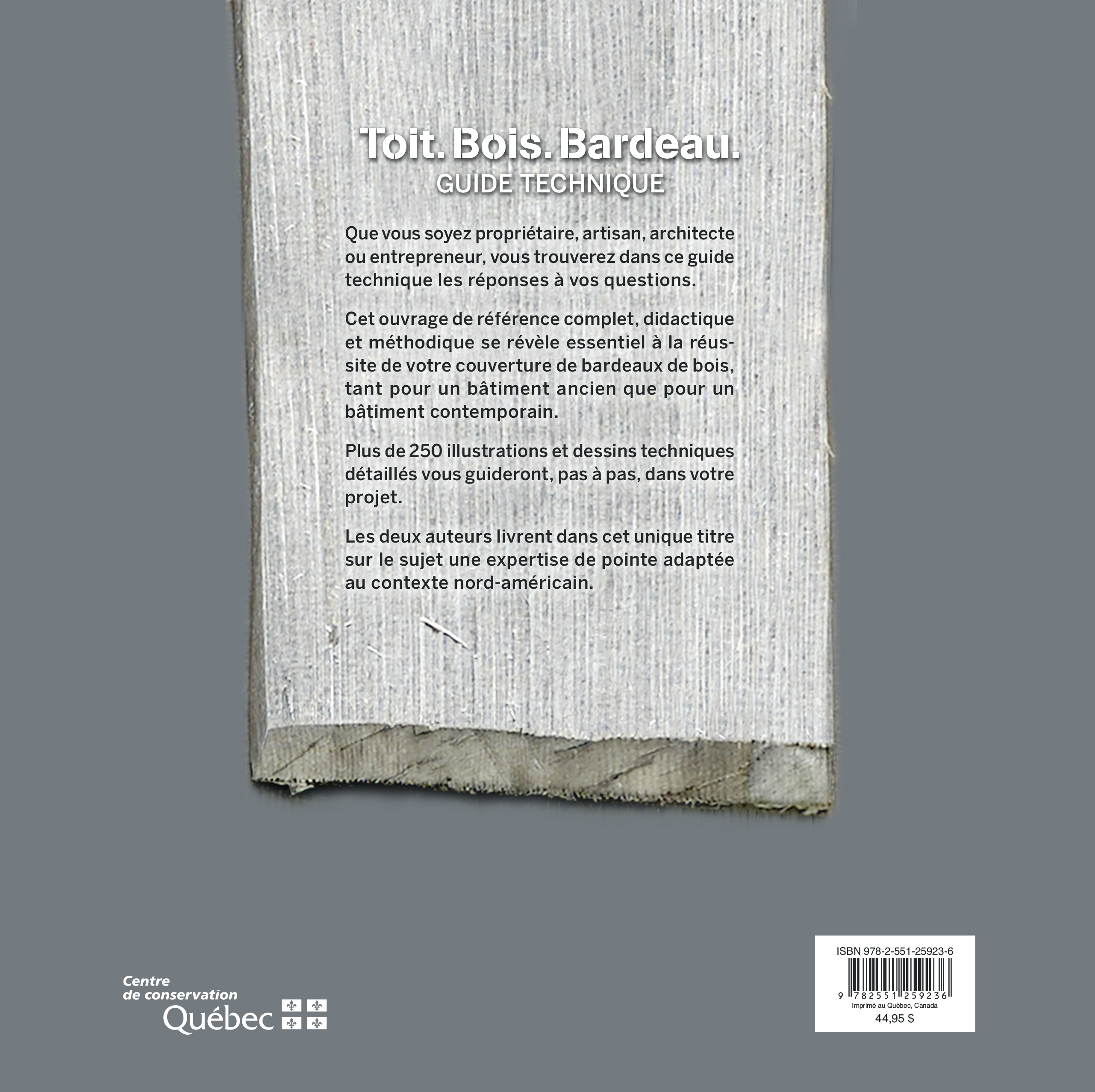 Toit. Bois. Bardeau - Guide technique