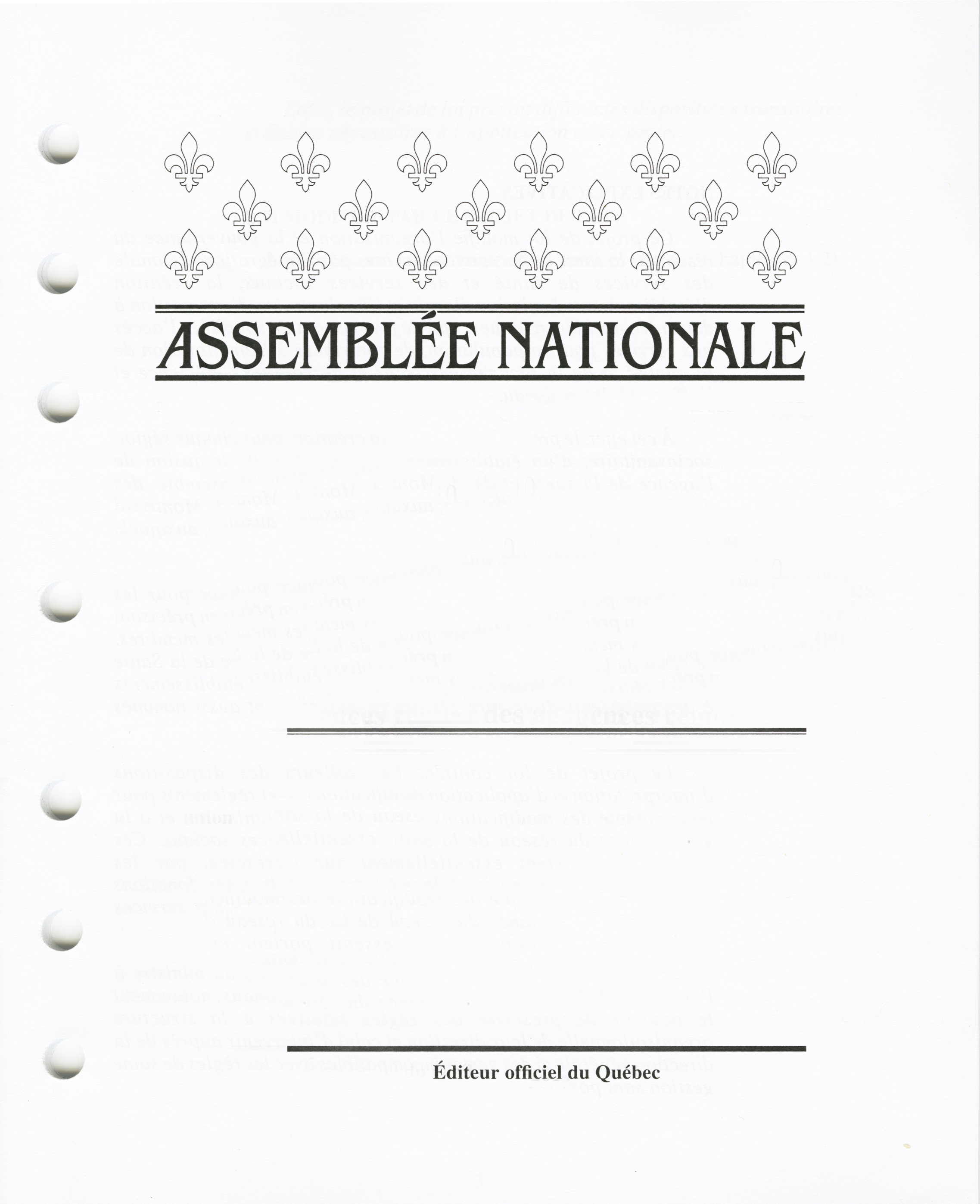 Loi favorisant le commerce des produits et la mobilité de la main-d ...